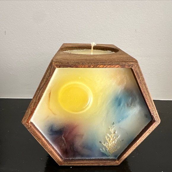 wicks N sticks | Accents | Mcm Vintage Candle | Poshmark